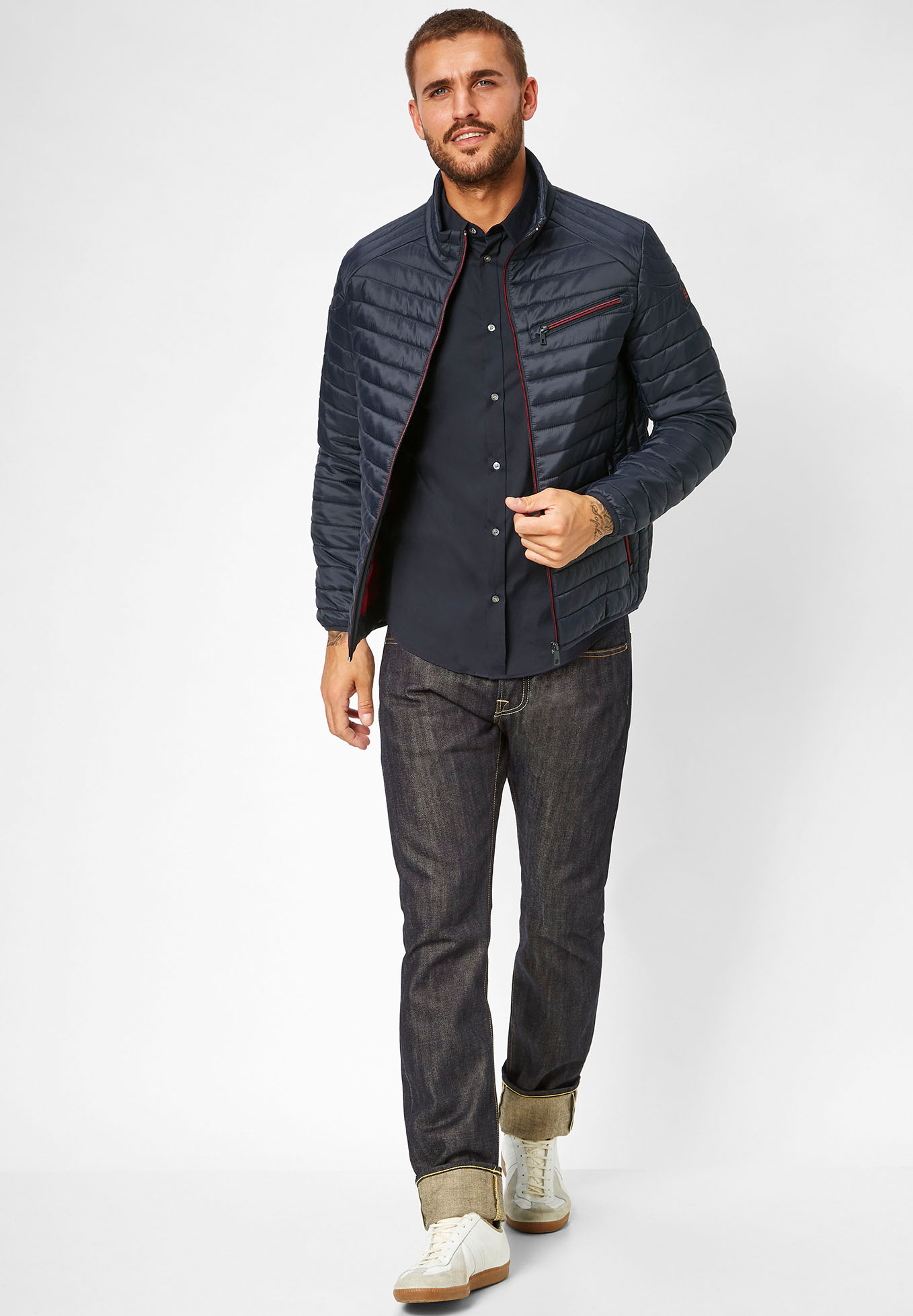 I LOVE TALL - fashion for tall people. Tall Madboy Quilted Jacket