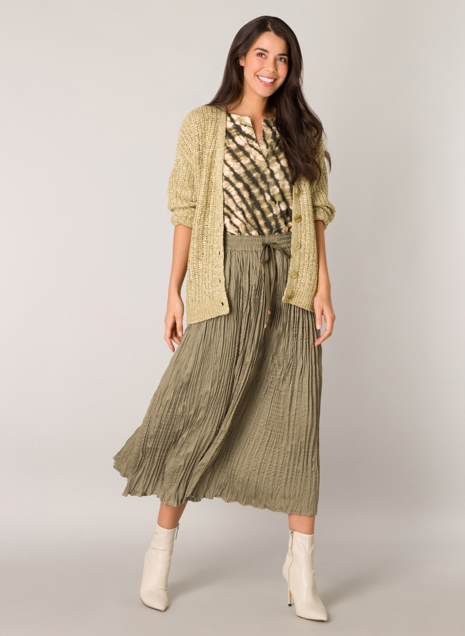 I LOVE TALL - fashion for tall people. Midi Skirt pleated plissee ...