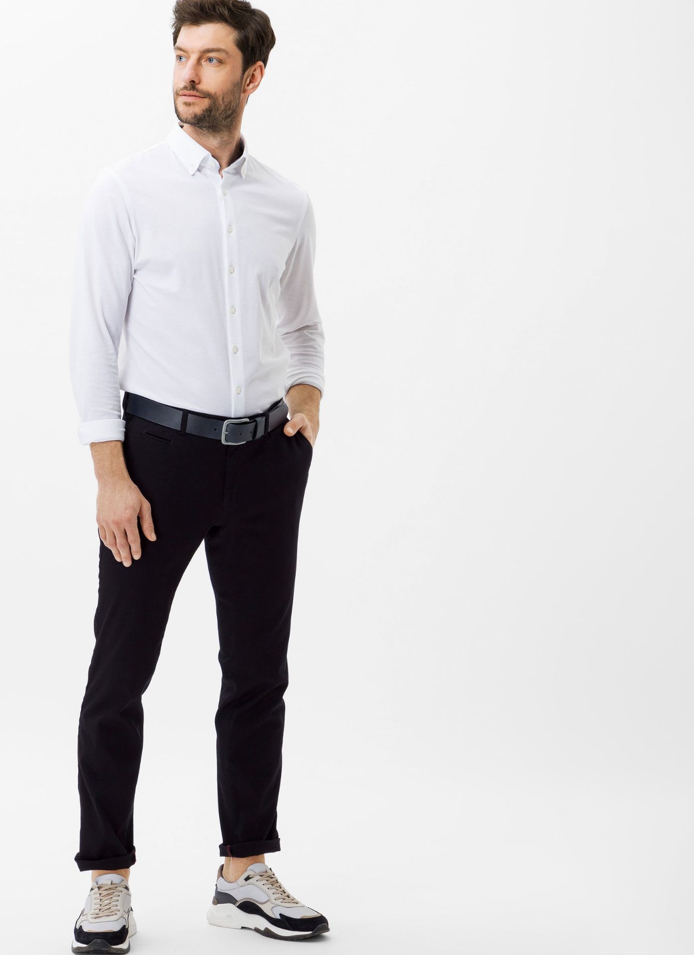 I LOVE TALL - fashion for tall people. Men's black chinos extra long 36 ...