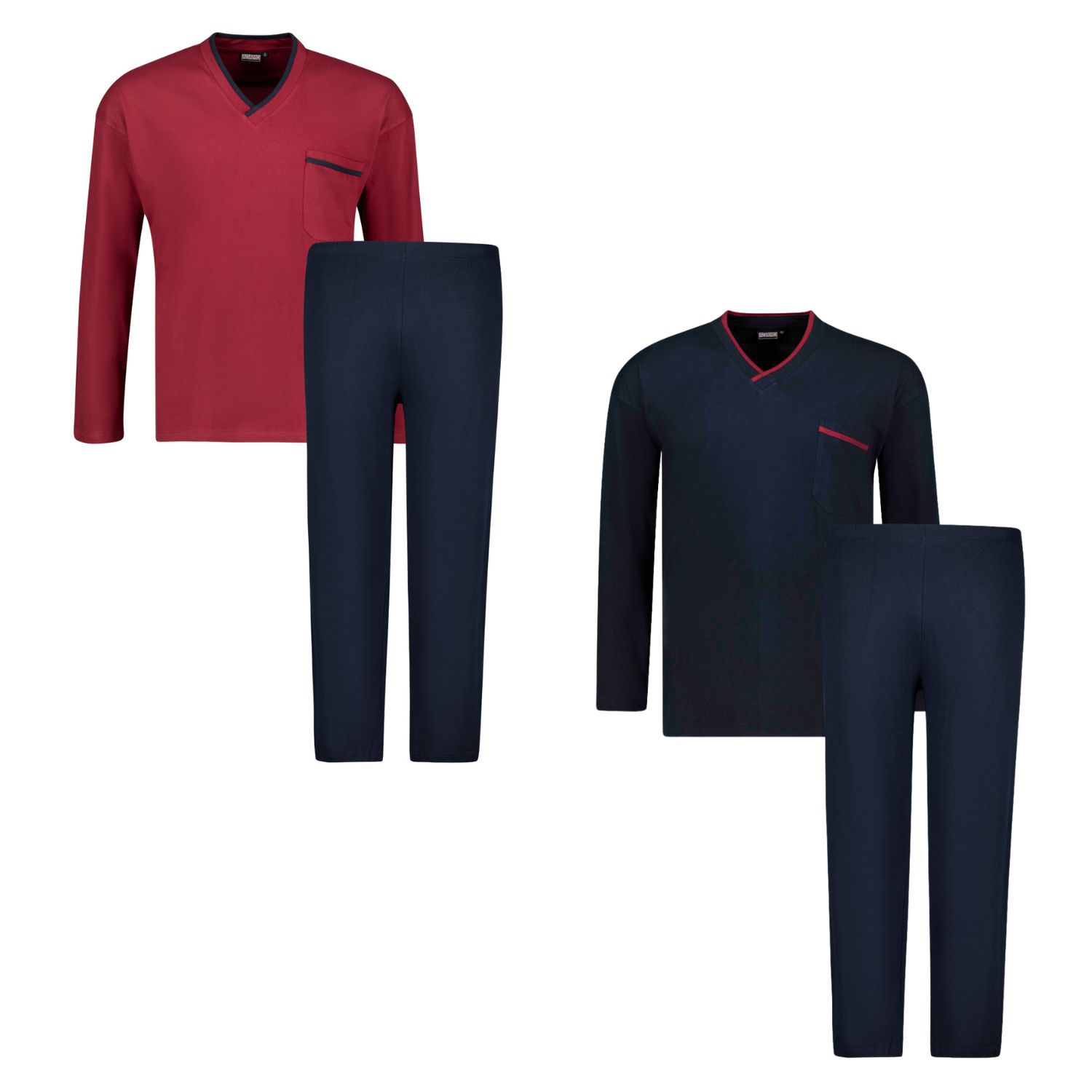 ILTman - fashion for tall men. Tall Long sleeved pyjama in extra long