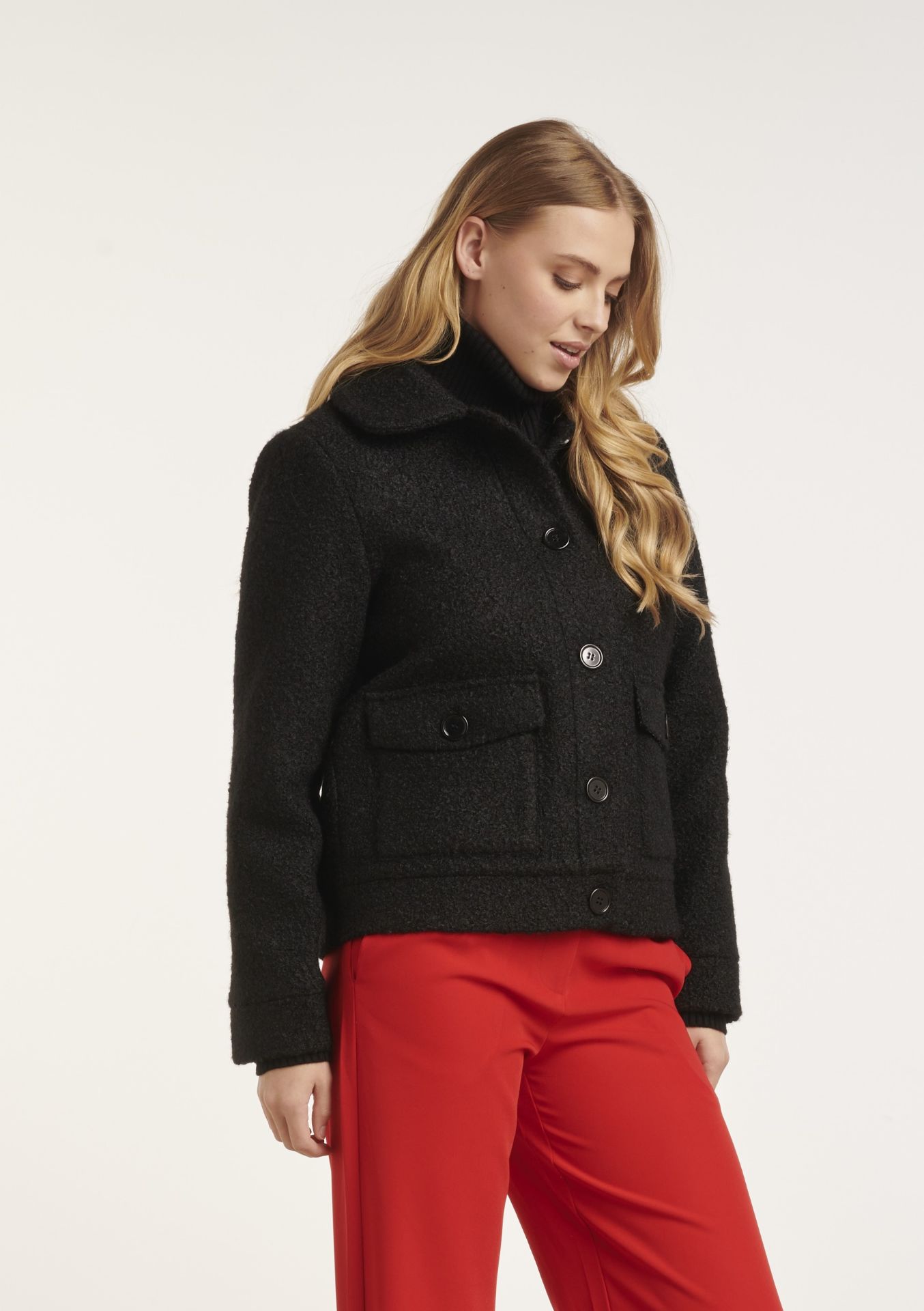 I LOVE TALL - fashion for tall people. ladies bouclé jacket extra long ...