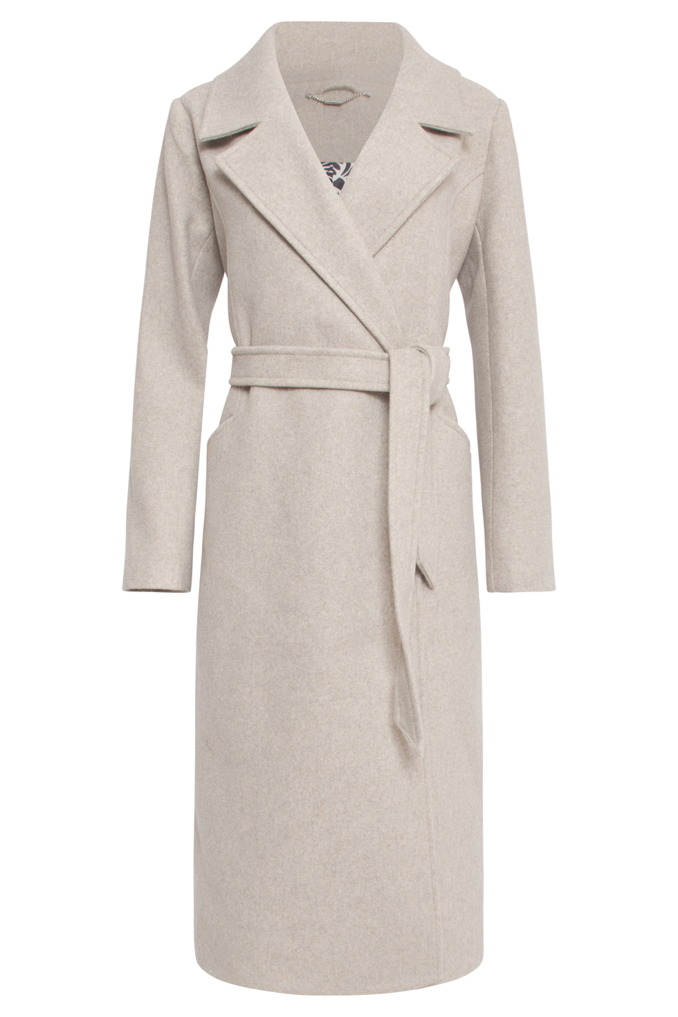 I LOVE TALL - fashion for tall people. Warm women's coat beige and ...