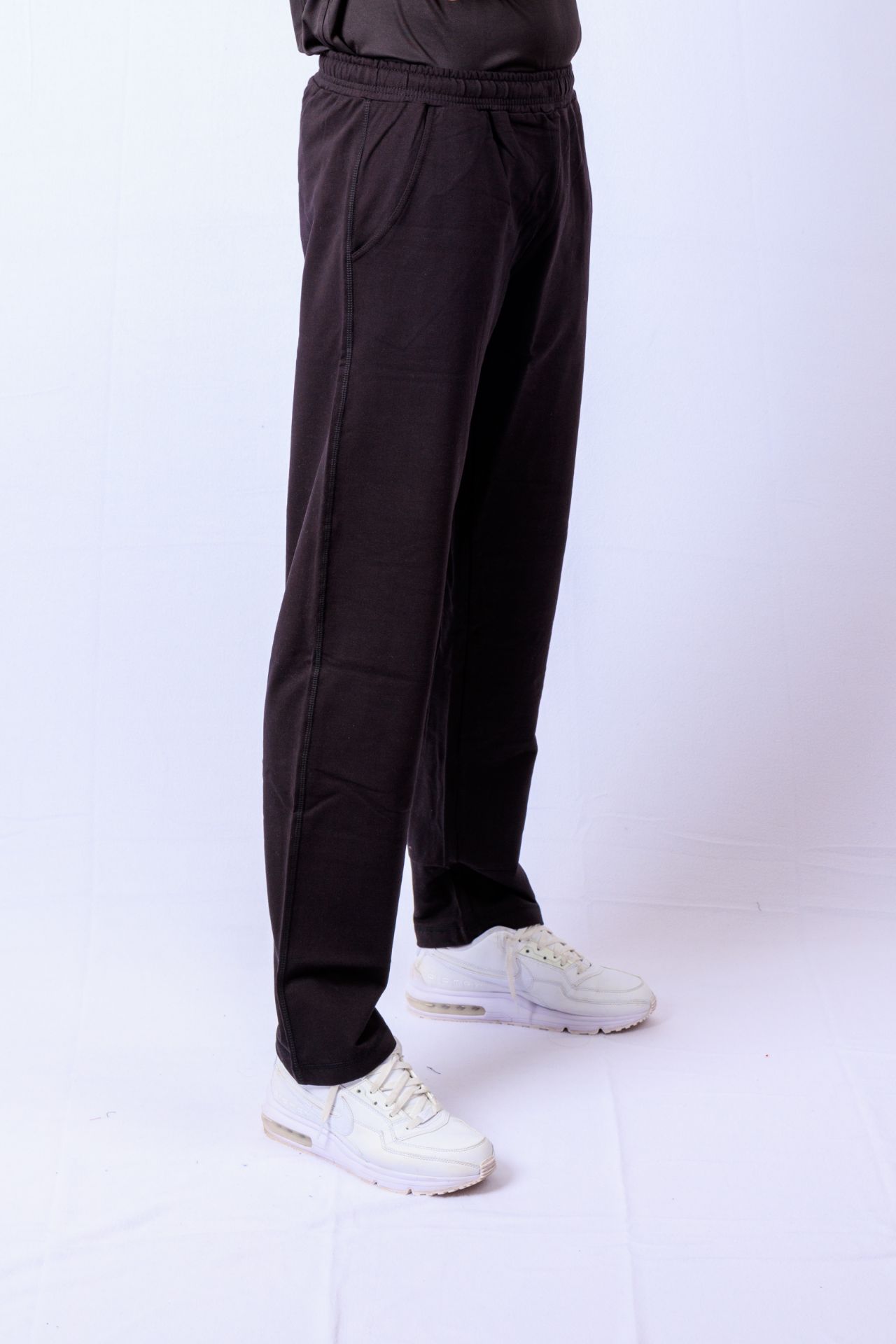 ILTman - fashion for tall men. Black Sweatpants extra long for tall men