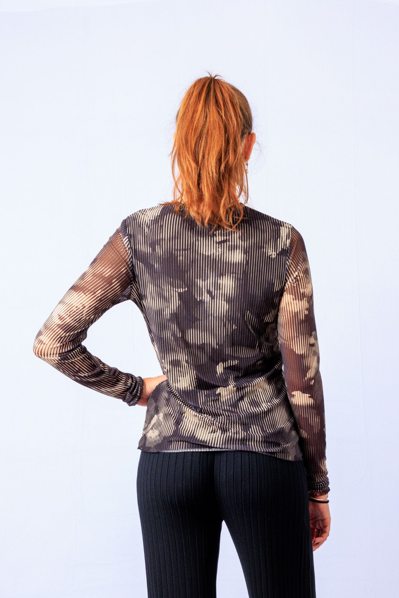 I LOVE TALL - fashion for tall people. Mesh long sleeve shirt in ...